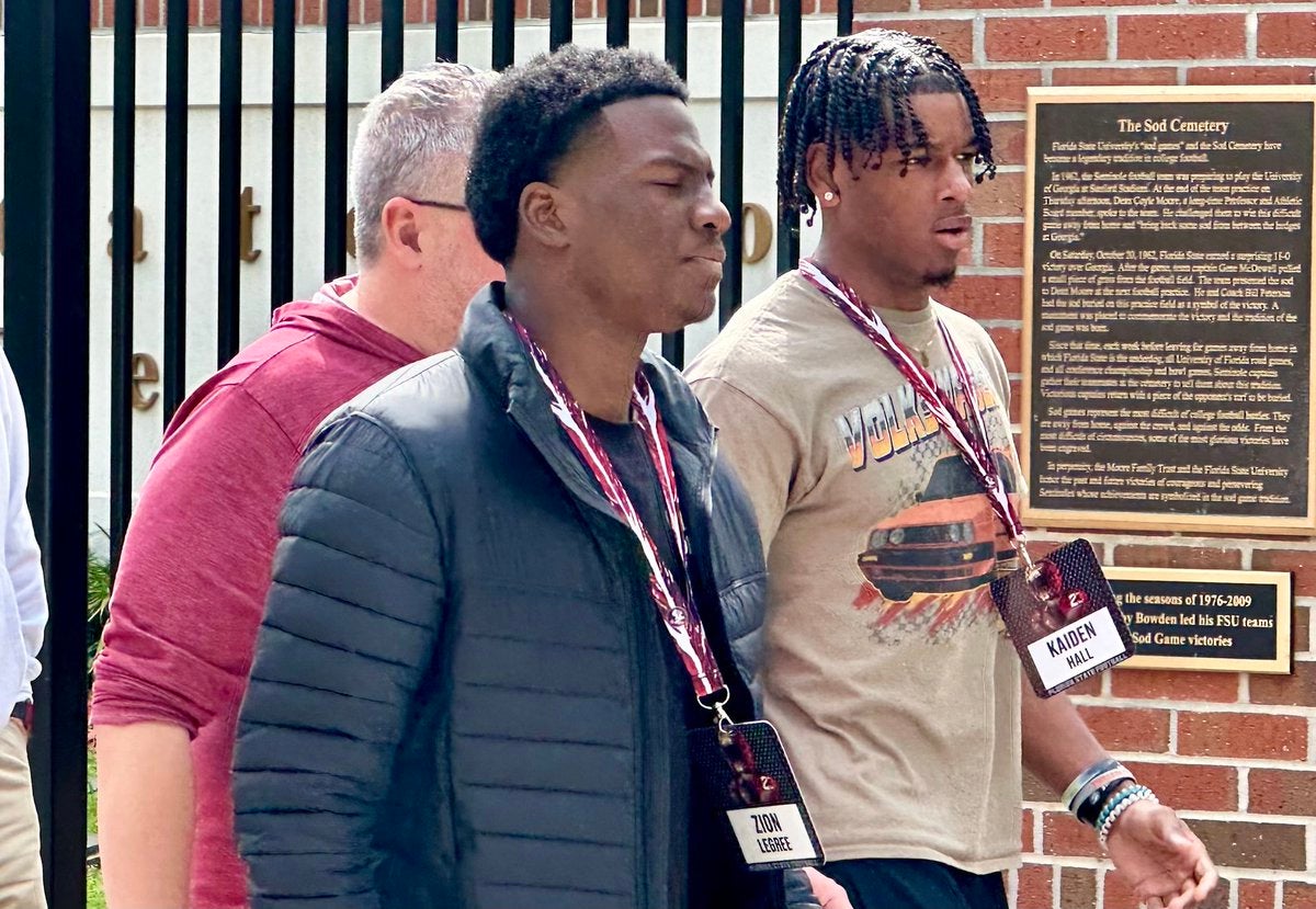 DB Kaiden Hall on FSU offering during Thursday visit: "This is the one ...