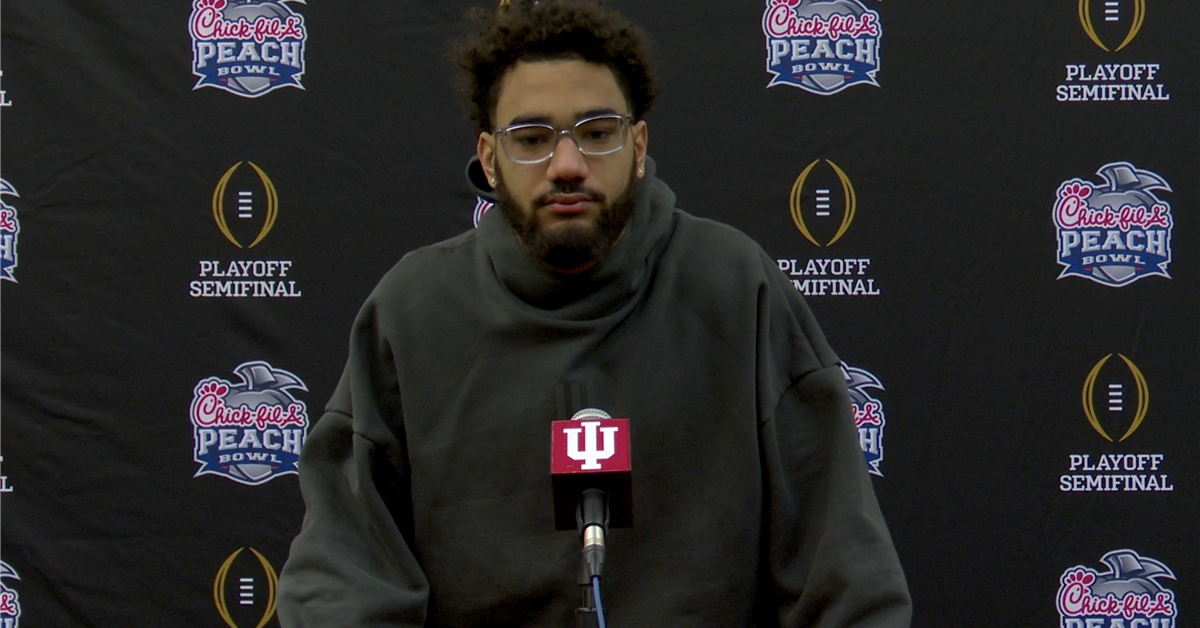 WATCH: Indiana Peach Bowl Pre-Game Q&A with Elijah Sarratt, Roman Hemby ...