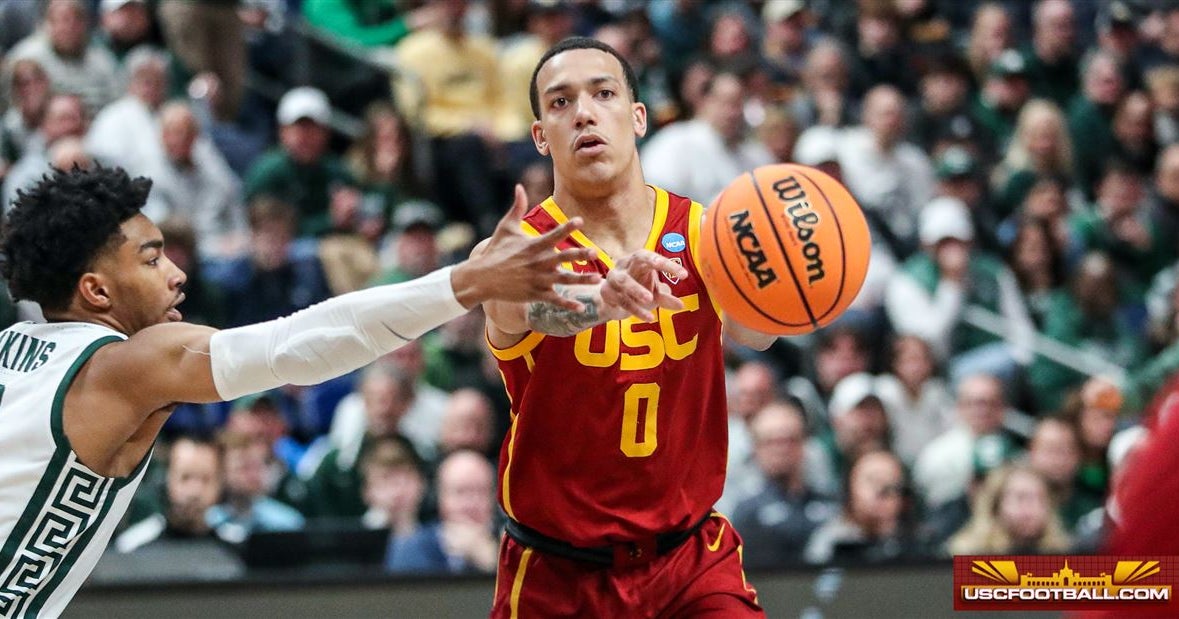 Kobe Johnson's consecutive threes not enough to rally USC vs. Michigan ...