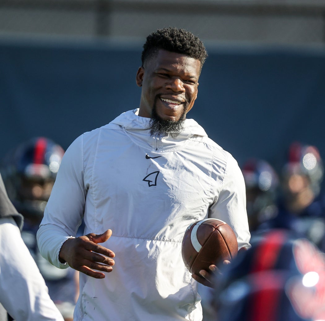 Photos: Ole Miss puts on the pads to open second week of spring practices