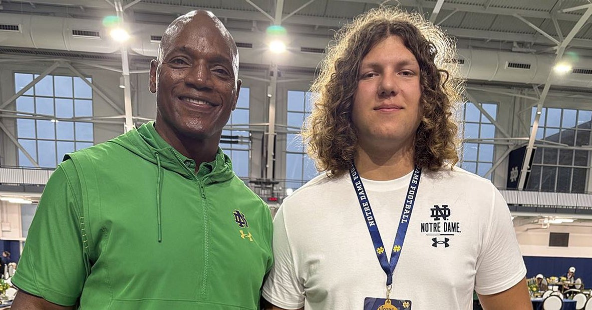Notre Dame Target 2028 OT Colton Ott Flying High After USC Game