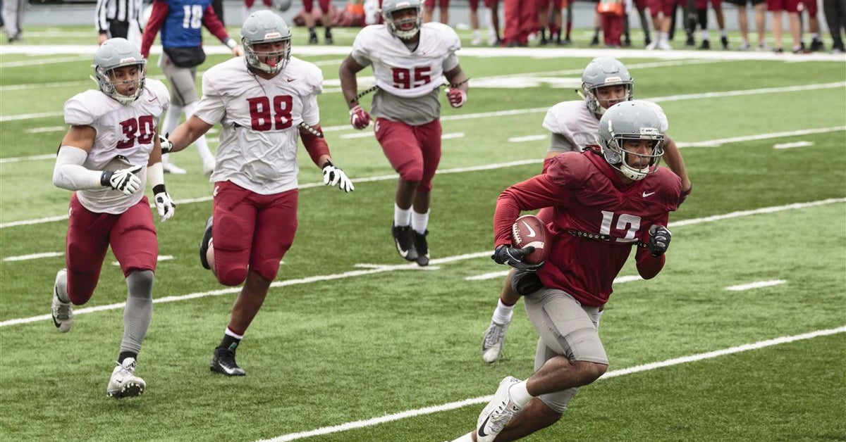20 EXCLUSIVE CF.C photos from the spring's first WSU scrimmage