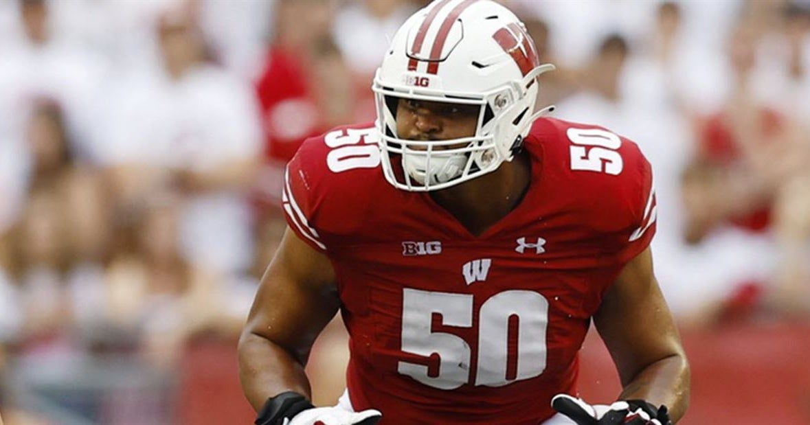 Kansas football: Ex-Wisconsin OT, 5-star recruit Logan Brown commits to ...