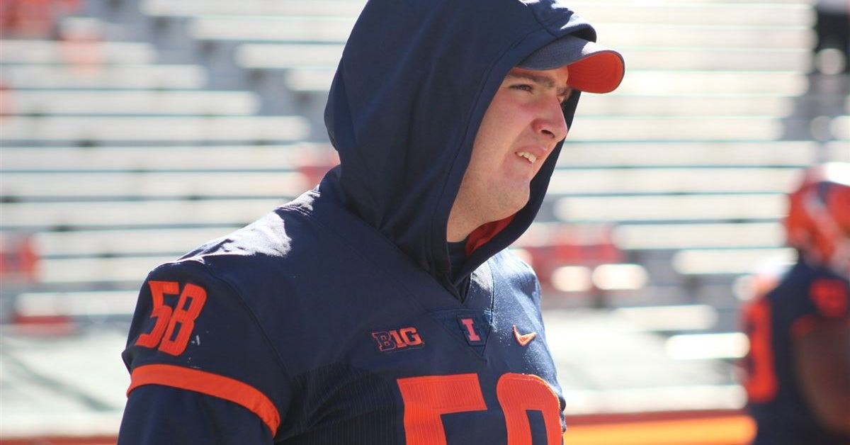 Illinois freshman OL Matt Fries enters transfer portal