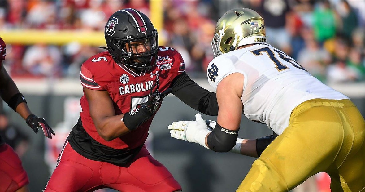 South Carolina edge Jordan Burch enters NCAA transfer portal