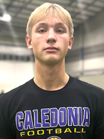Bryce Backus, Caledonia, Quarterback