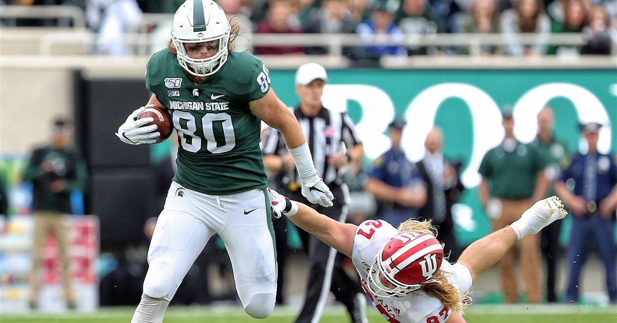 Michigan State's Matt Seybert participating in The Spring League 2021 ...