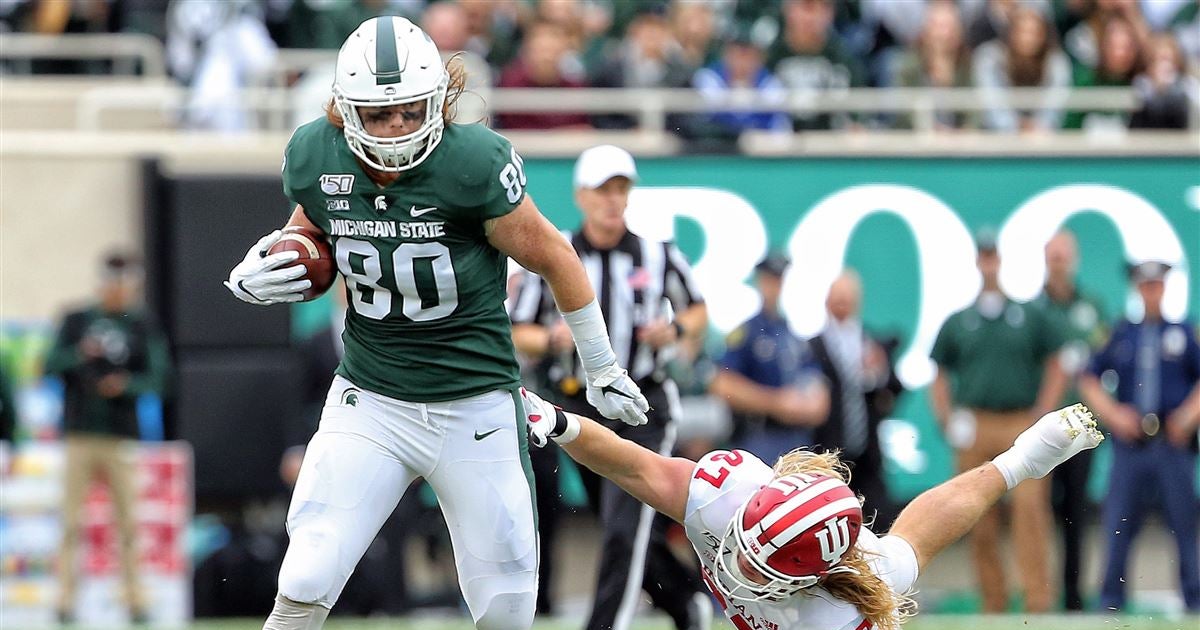 Michigan State's Matt Seybert participating in The Spring League 2021 ...