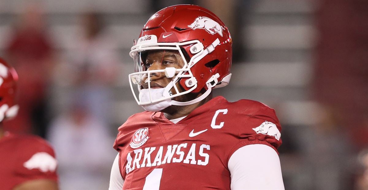 Not so fast on Arkansas quarterback KJ Jefferson and transfer portal