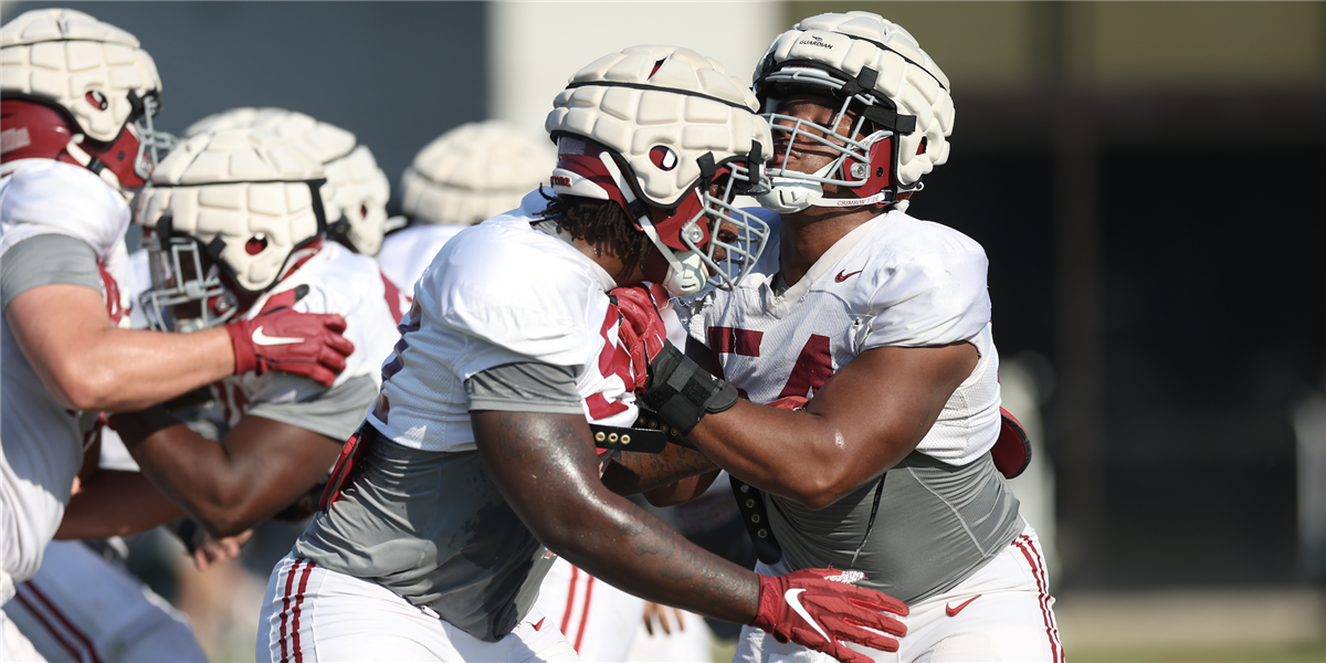 Redshirt freshman Elijah Pritchett 'competing hard' for starting OL spot