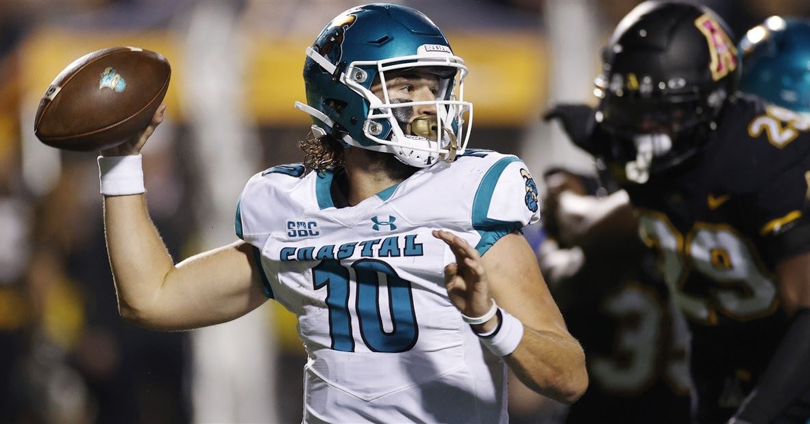 Grayson McCall suffers apparent head injury in final game at Coastal ...
