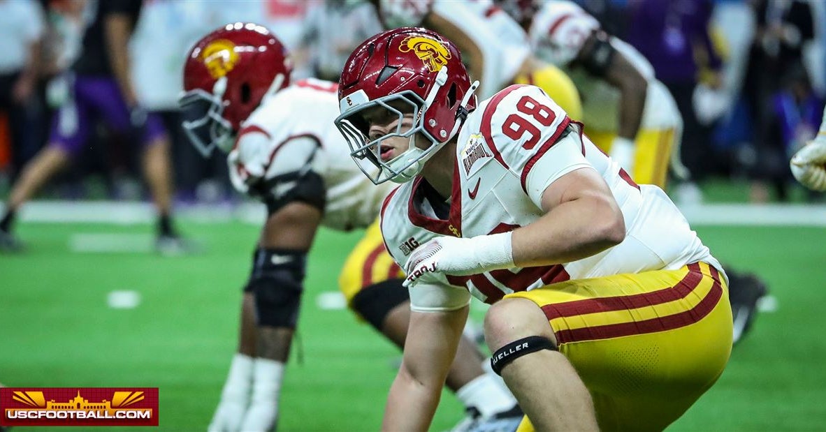 USC participation chart, formation breakdown from Alamo Bowl against TCU