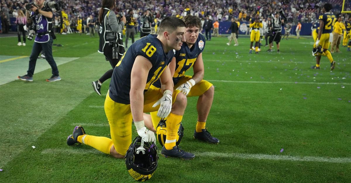 Michigan coach Steve Casula on Colston Loveland's status, Marlin Klein ...