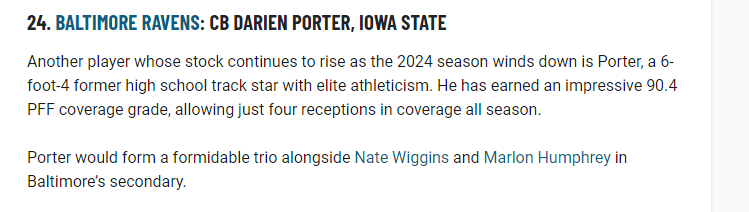 Emergence of Darien Porter