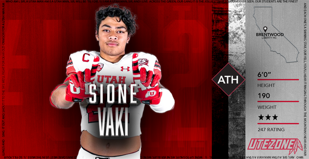UteZone Signing Day Profile: Sione Vaki