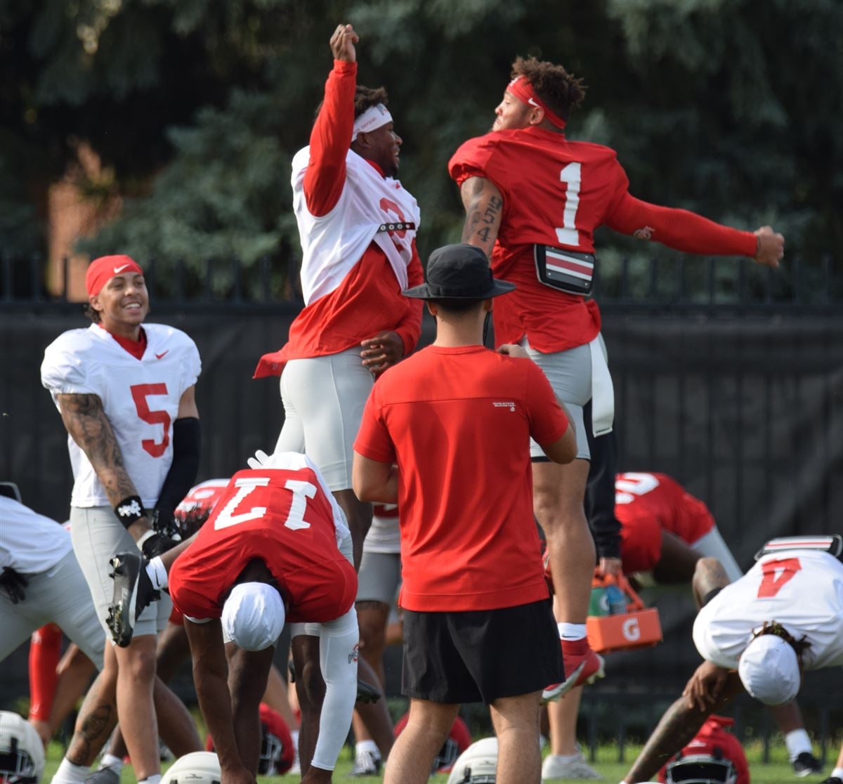 Sights and Sounds: Buckeyes break out the pads for first time in ...