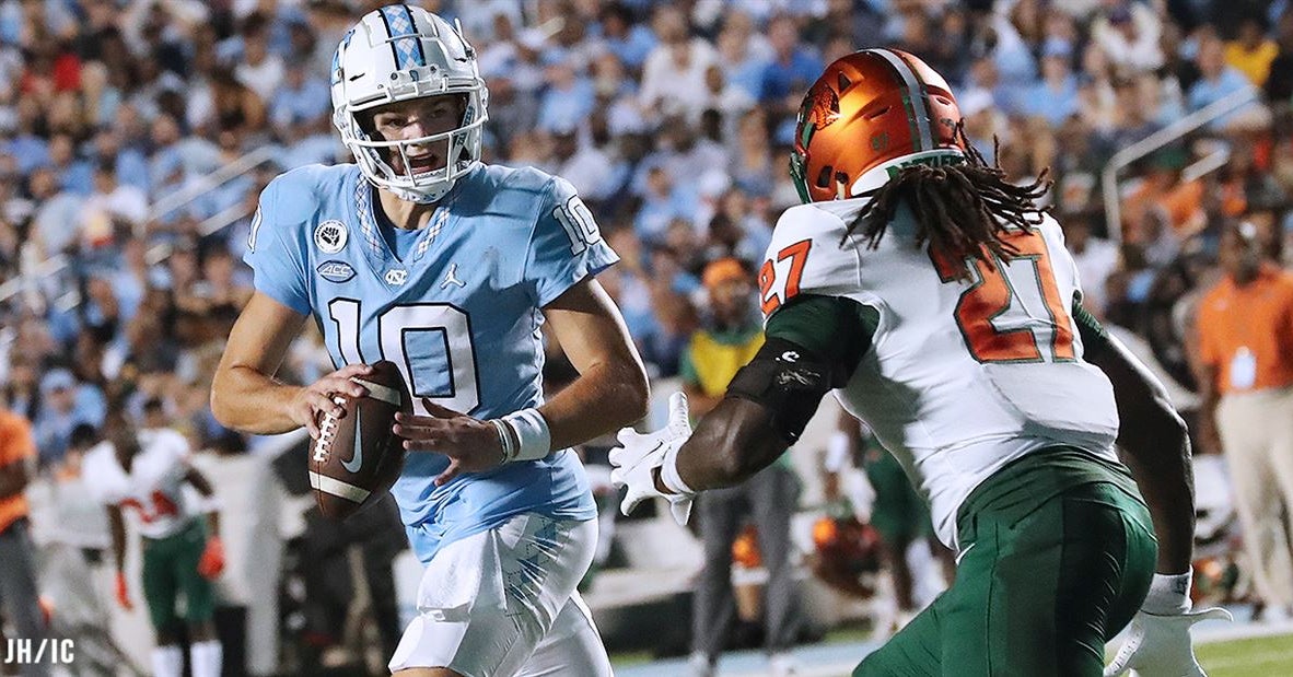 Drake Maye Dazzles in UNC Debut
