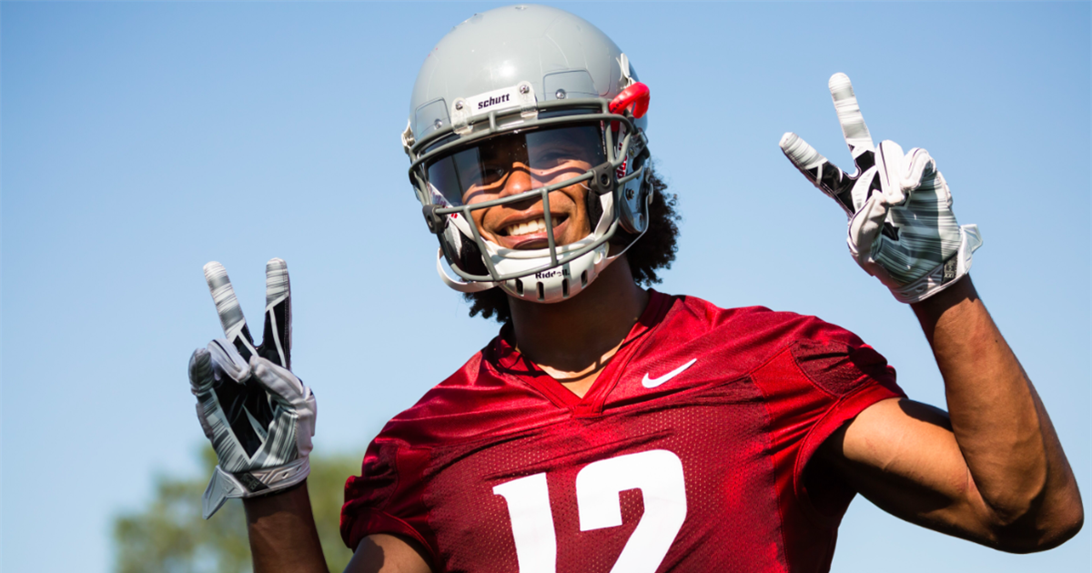 12 days of star Washington State receiver Dezmon Patmon