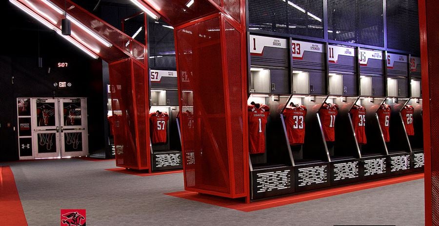 Texas Tech Locker Room Photo Gallery