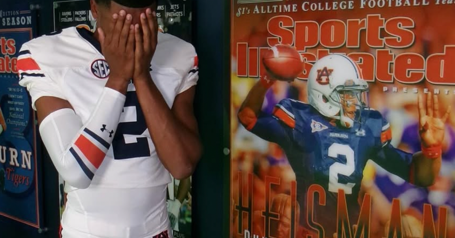 Cam Newton opposed to Auburn 2025 QB signee Deuce Knight wearing Tigers ...
