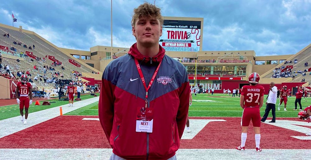 OT Carter Kadow notes culture, academics on Indiana official