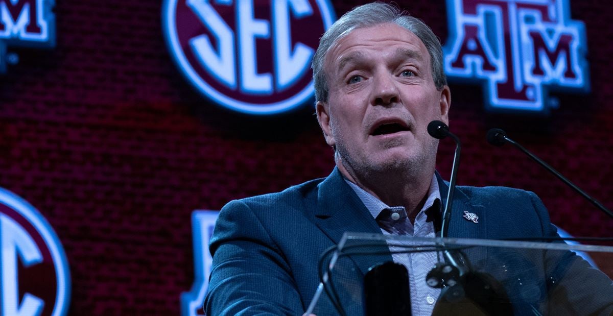 WATCH: Texas A&M's Jimbo Fisher, Conner Weigman, Noah Thomas and ...