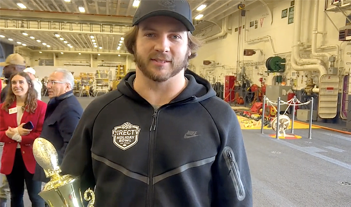 'Grateful' Kyle Thornton delivers uplifting message to Coug Nation