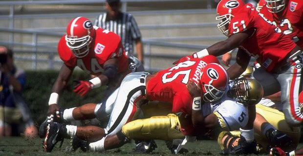 Looking back at the Georgia Bulldogs with the most tackles in a season