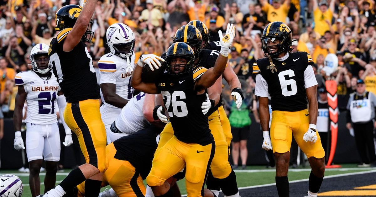 Iowa Football: Hawkeyes Overcome Slow Start, Take Down Albany 34-7 In ...