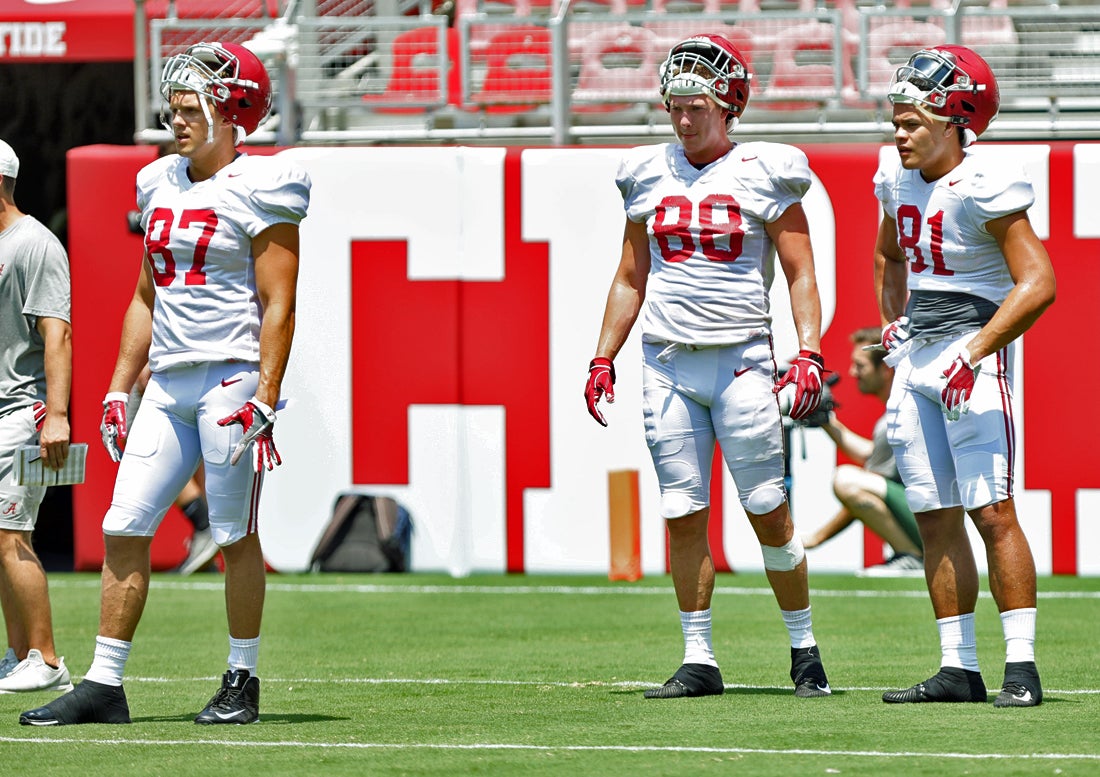 Photos: Day 8 of Alabama's fall camp