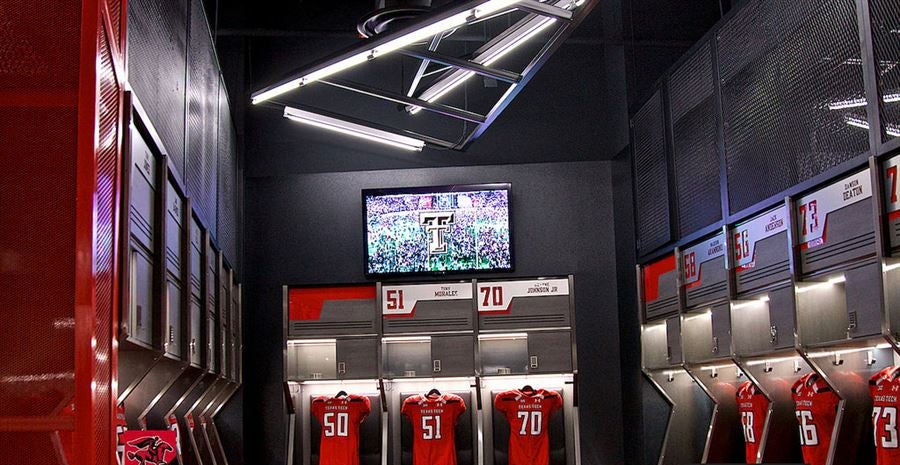 Texas Tech Locker Room Photo Gallery