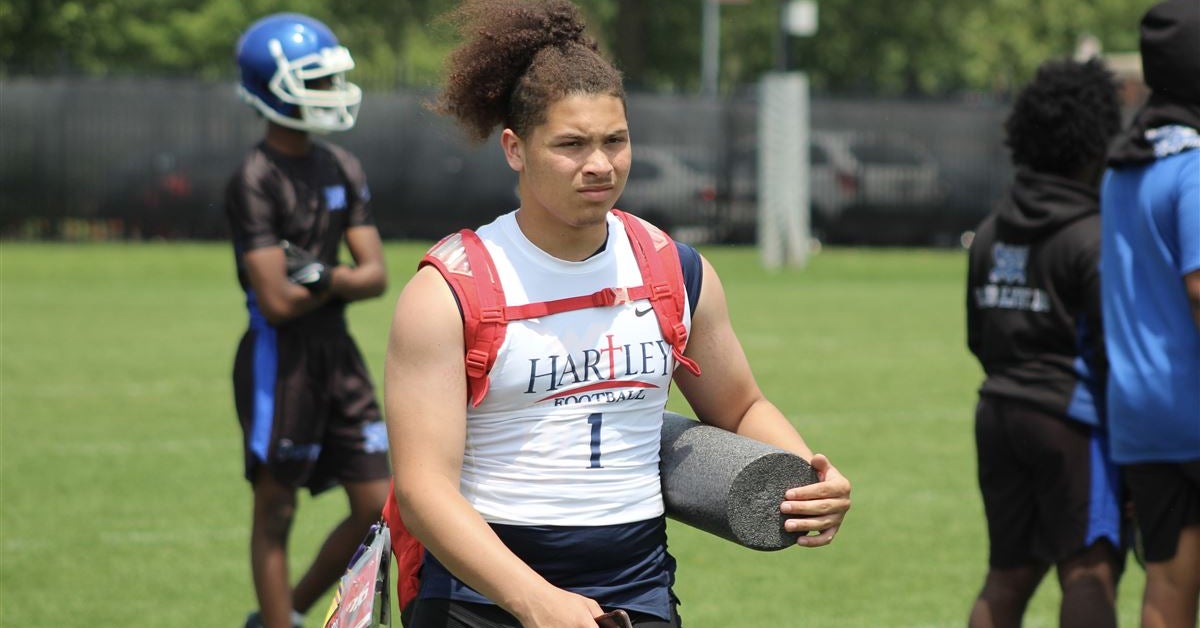 Columbus (Ohio) Bishop Hartley 2026 RB Robert Lathon recaps recent ...