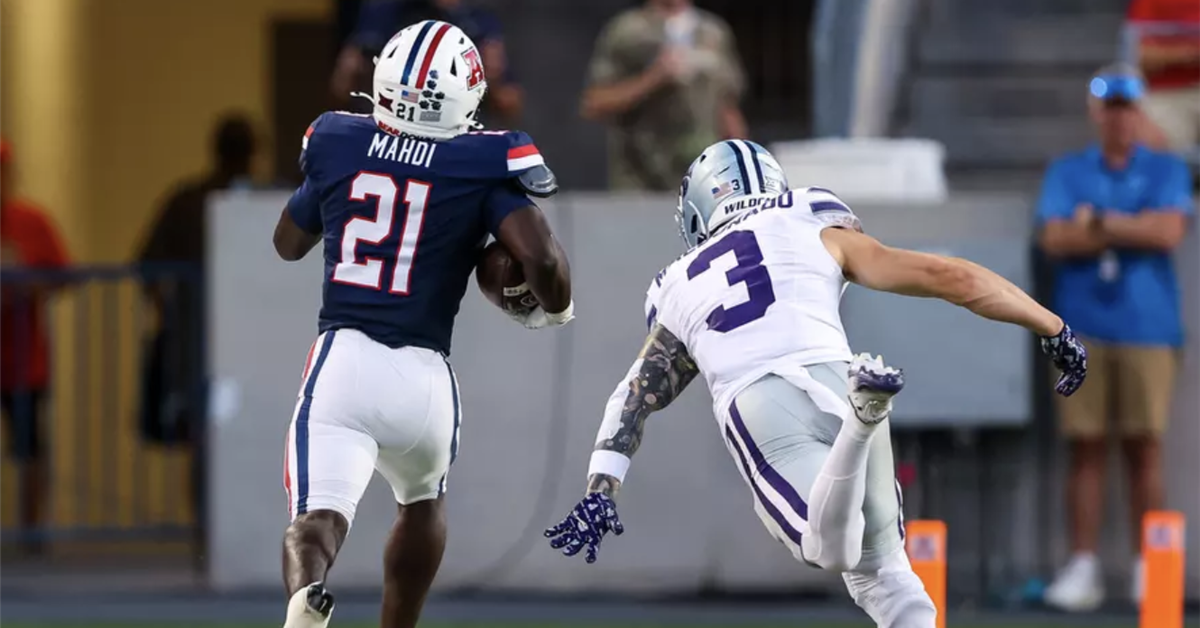 Ismail Mahdi steps up to help Arizona run past Kansas State
