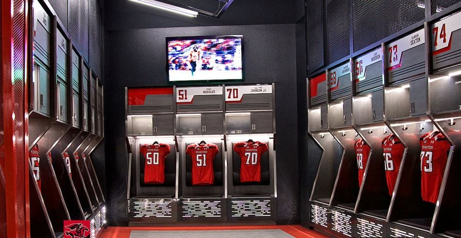 Texas Tech Locker Room Photo Gallery