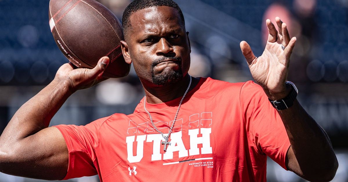Utah wide receiver's coach Alvis Whitted is focused on the future of ...