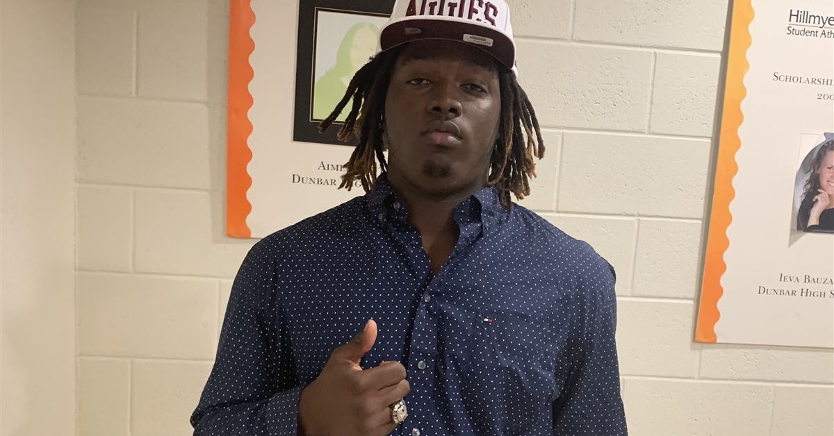 Signee Derick Hunter: A&M was his pick '2 weeks ago'