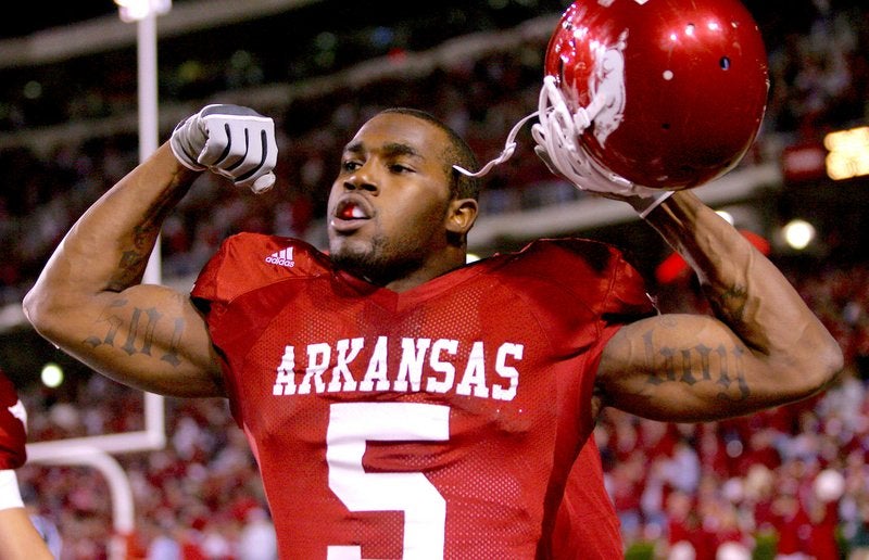 Miss State OT Percy Lewis, Hogs in top 8 for landing spot