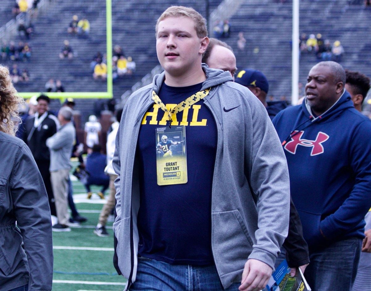 2020 In-state OL Grant Toutant recaps amazing visit to Michigan