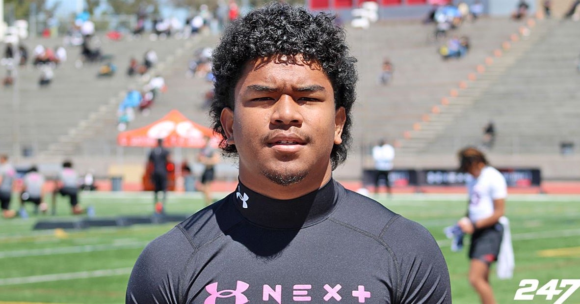 Four-star edge Naki Tuakoi working to set up official visits