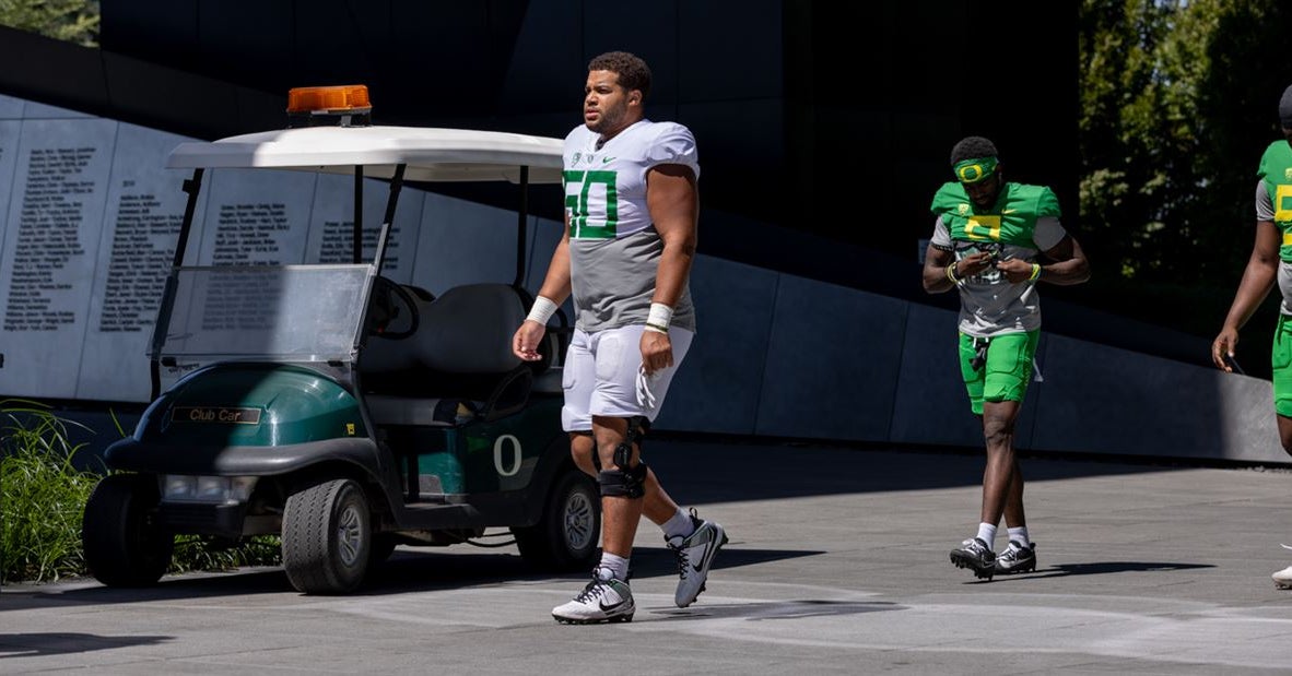 OL Nishad Strother repping at both guard spots as offensive line ...