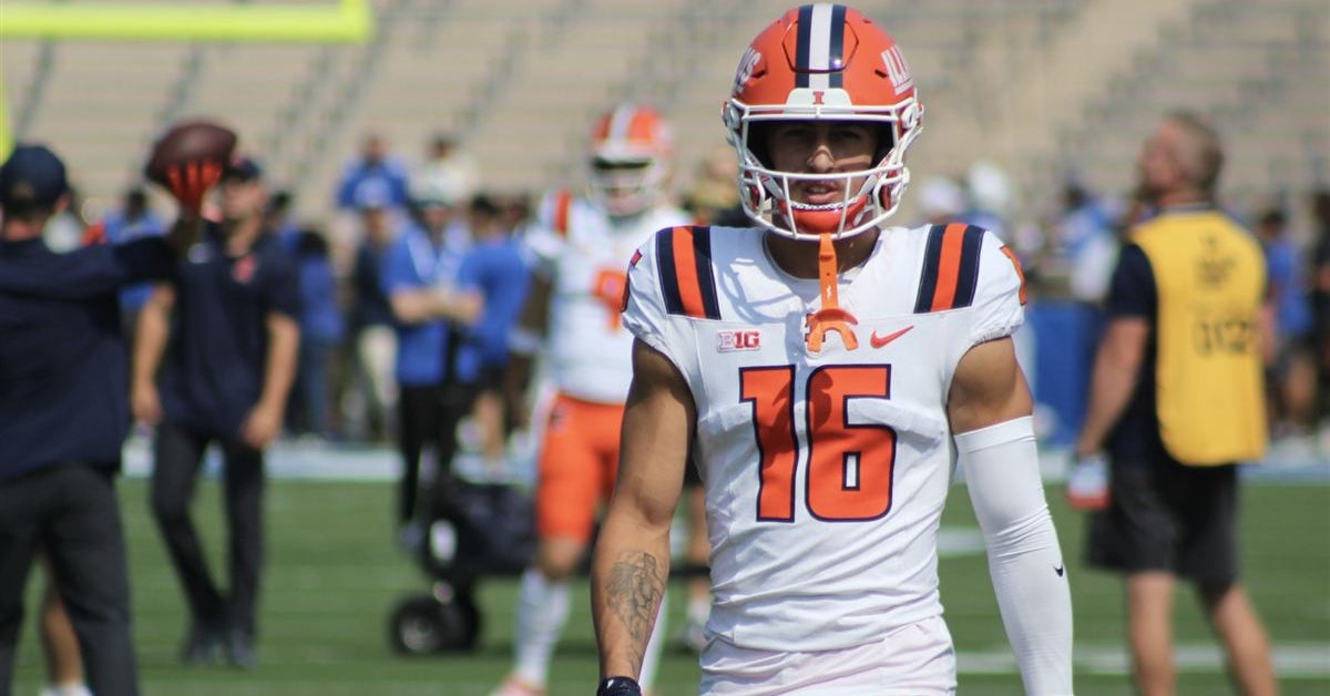 Notebook: 'Freak athlete' Tanner Heckel breaks out in Illini win at ...