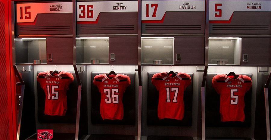 Texas Tech Locker Room Photo Gallery