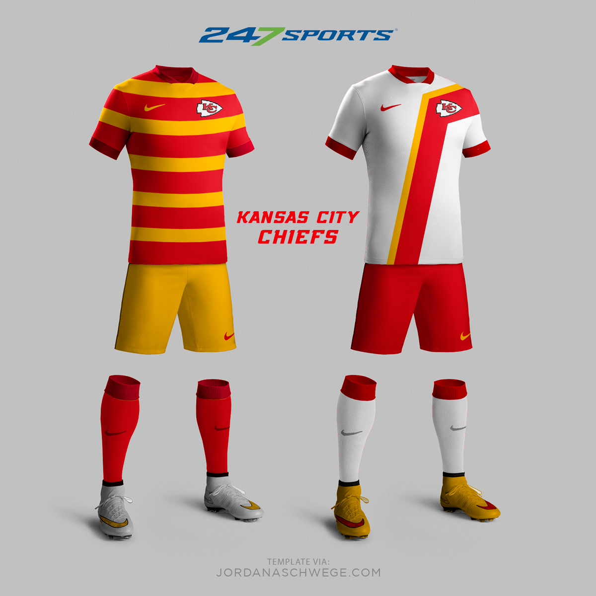 NFL Team Concept Soccer Kits
