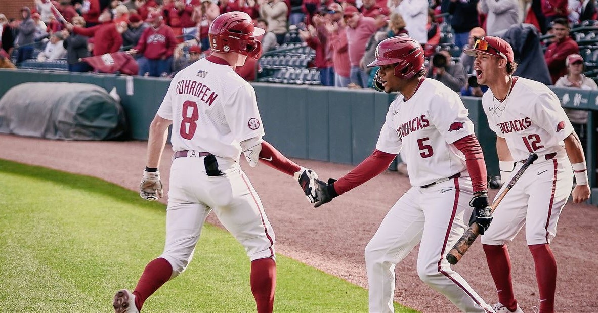 Arkansas Baseball Lineup Progress Report