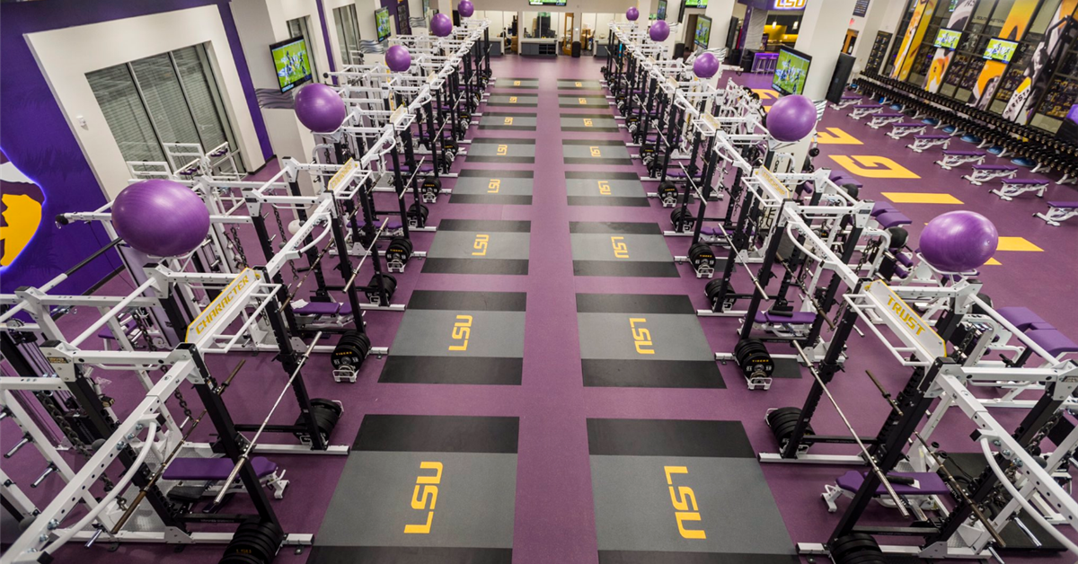 LSU reveals new weight room