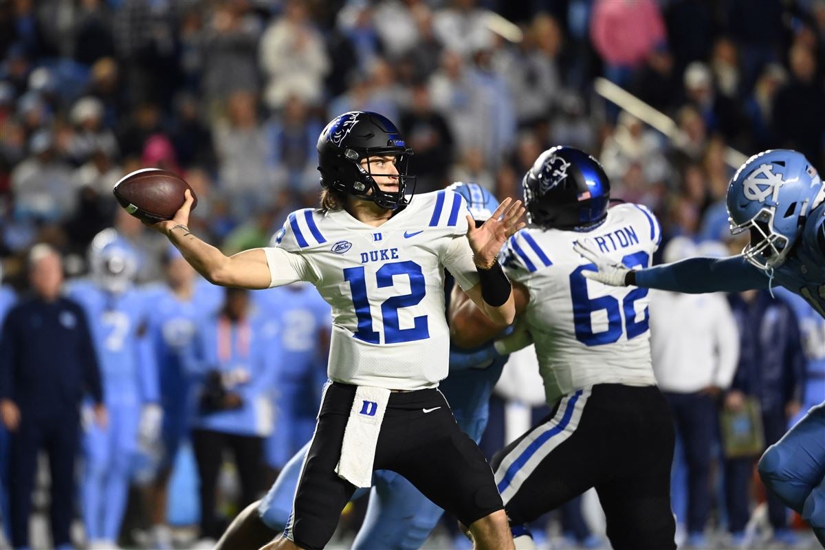Duke QB Grayson Loftis impresses in first career road start