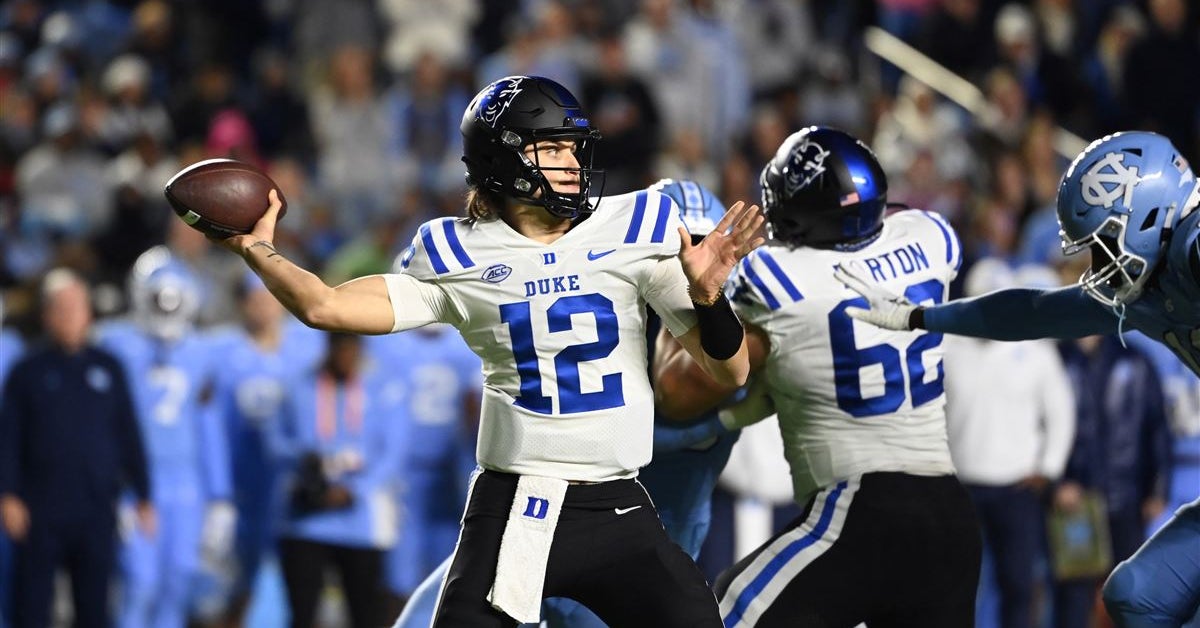 Duke QB Grayson Loftis impresses in first career road start