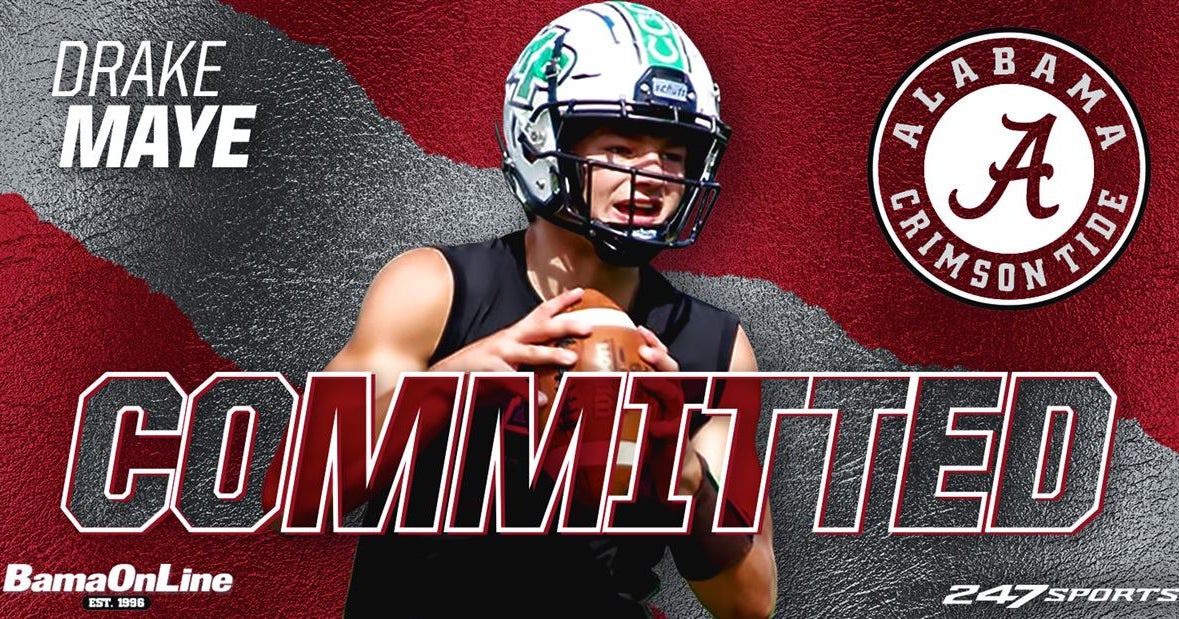 Bama lands elite 2021 QB Drake Maye