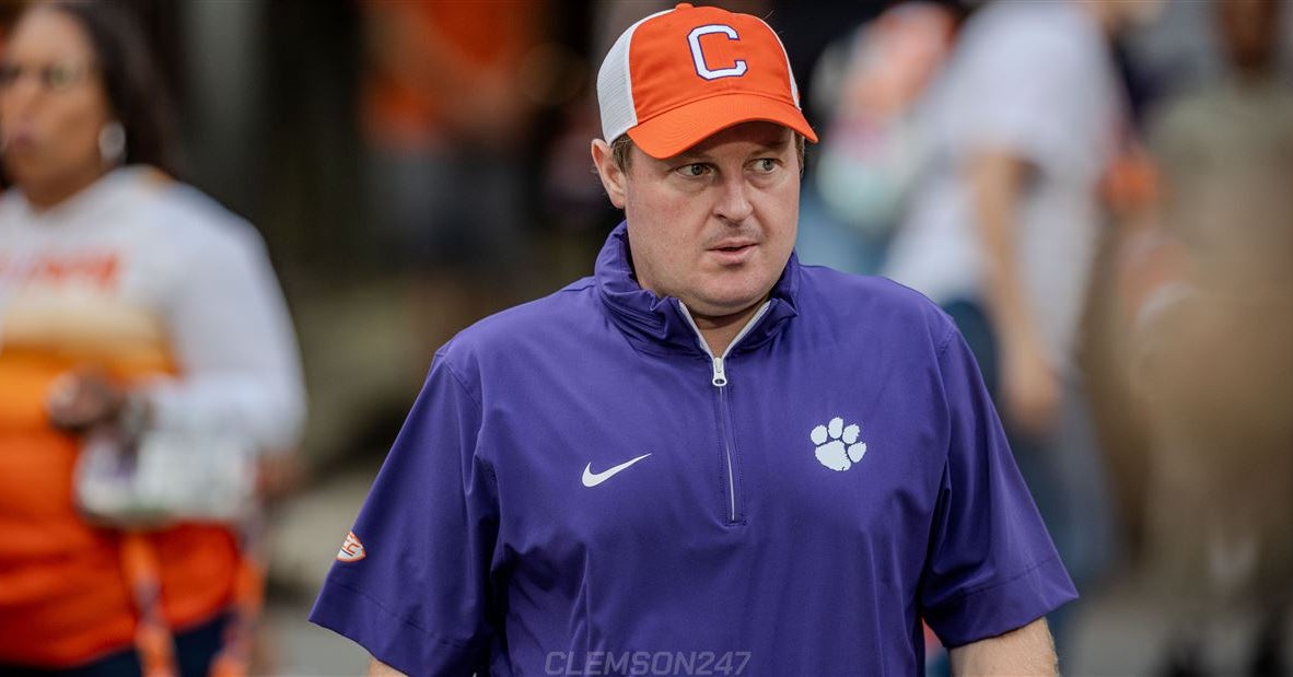 Clemson football parting ways with defensive coordinator Wes Goodwin ...