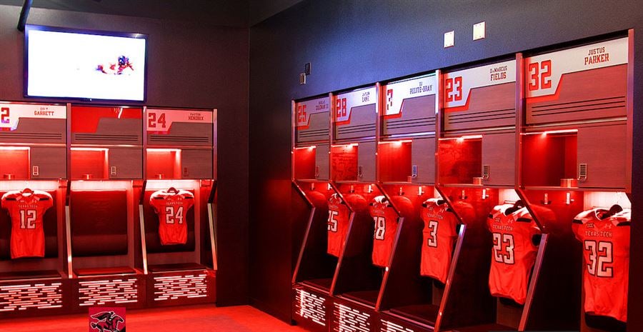 Texas Tech Locker Room Photo Gallery